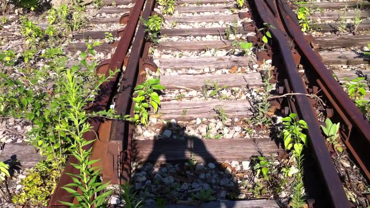 Track Switch: Close up View and Details: Frog, Counter Rail, Rail ...