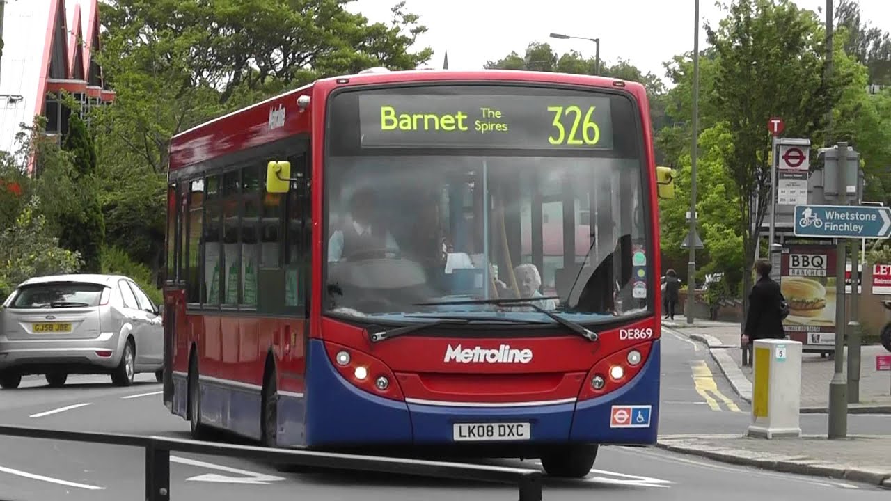 Metroline route 326 at Barnet Odeon on 16th June 2012 - YouTube