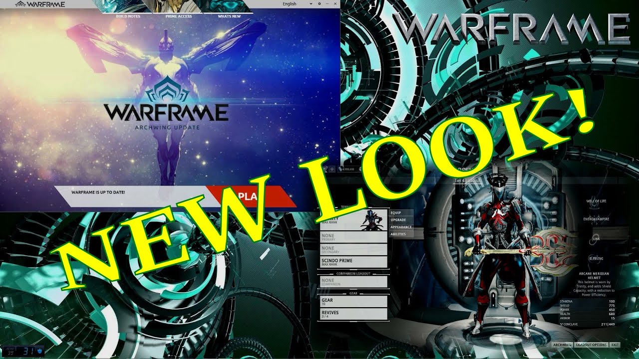 Warframe Gets New Look & Trinity Immortal Skin - YouTube