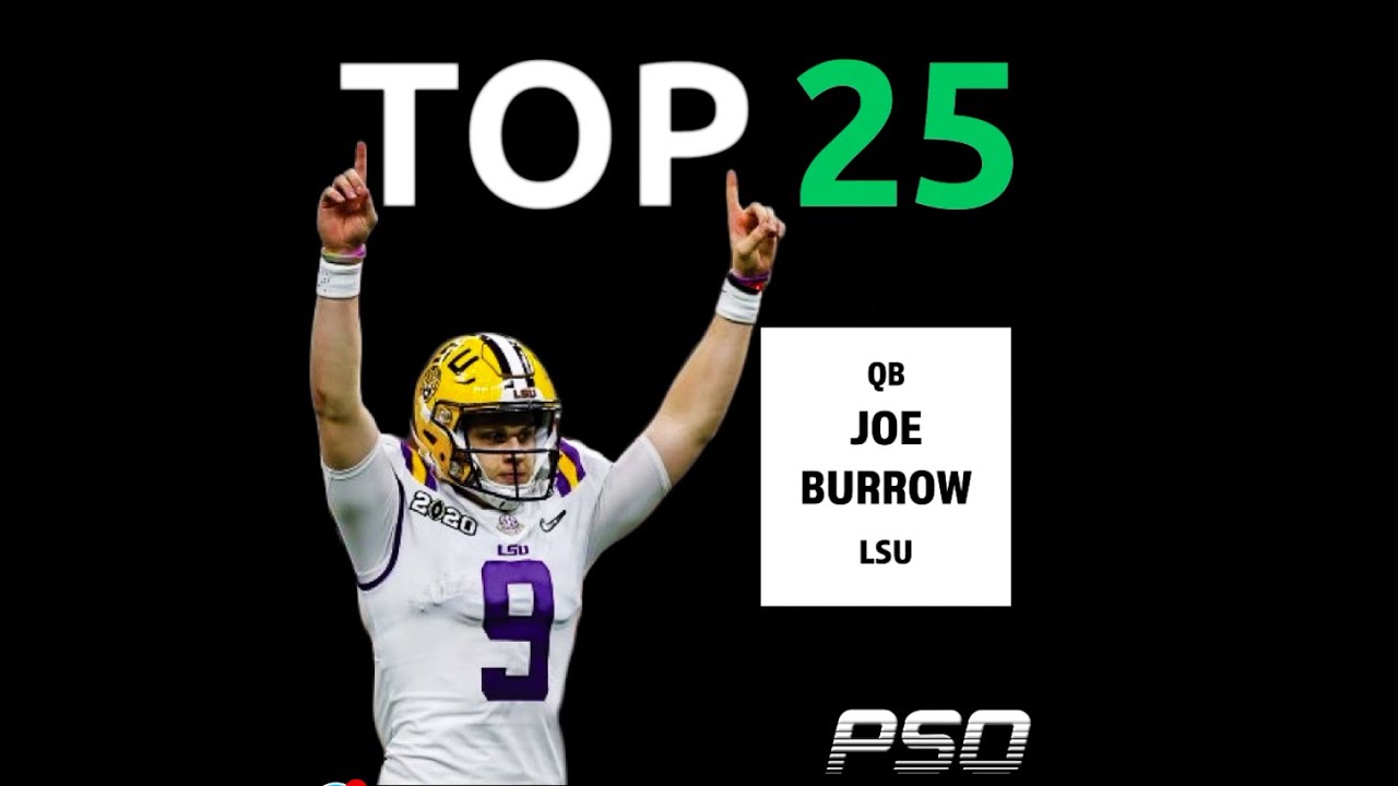 2020 NFL Draft Highlights: QB Joe Burrow (LSU) - YouTube