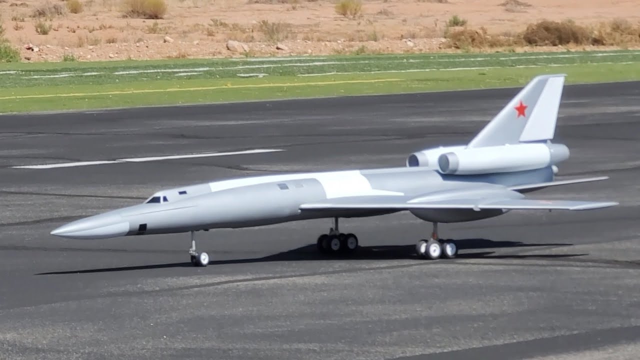 HUGE R/C TU-22 BLINDER MAIDEN ATTEMPT - YouTube
