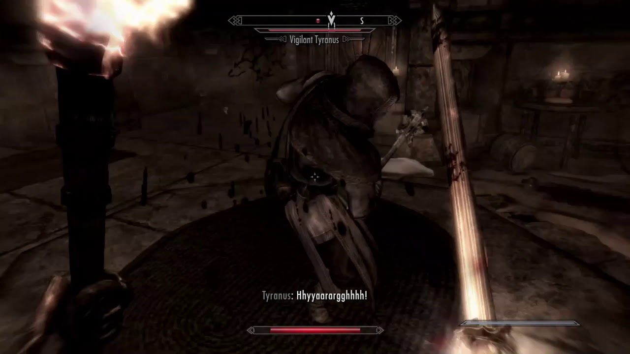 Vigilant Tyranus|Skyrim| - YouTube