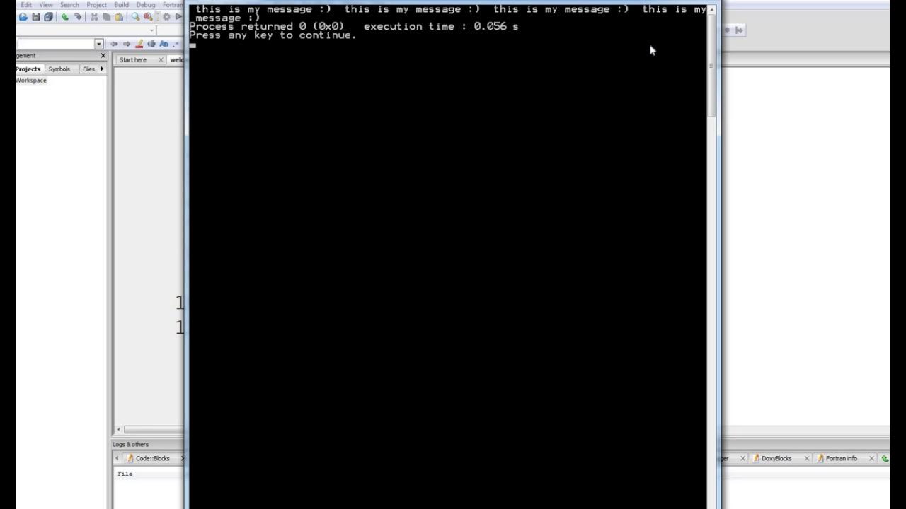 cpp 4 kids | printing a message on your screen - YouTube