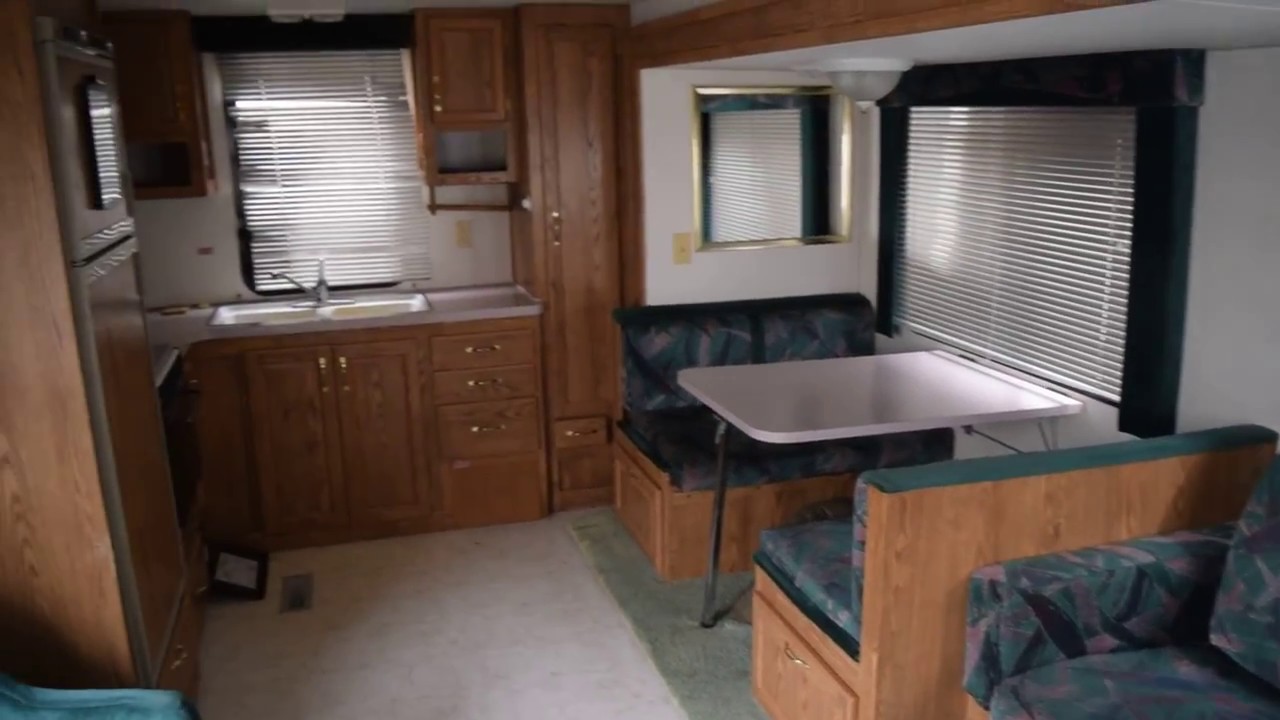 1994 Fleetwood Terry 5th Wheel Travel Trailer - YouTube