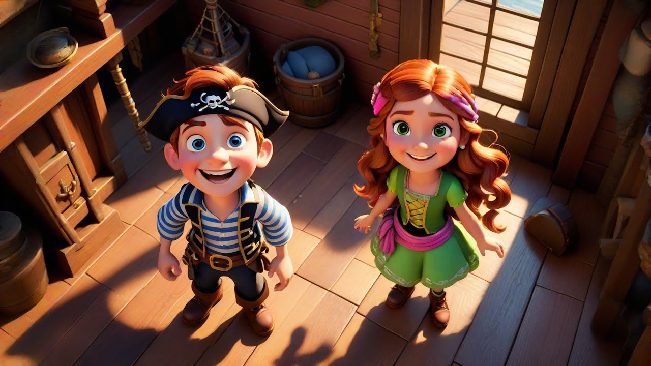 Dressing Up as Pirates | Fun Adventure Dress-Up Song for Kids | Nursery ...