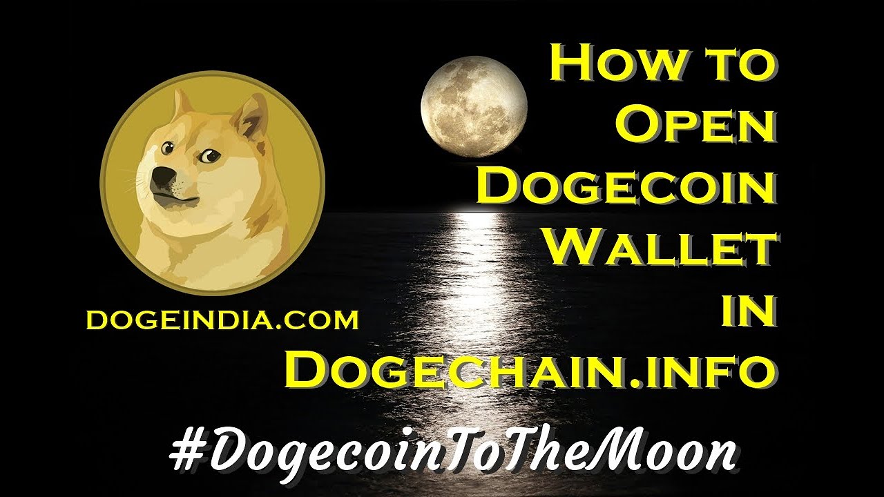 How To Open Dogecoin Wallet in Dogechain.info (Step by Step Guide ...