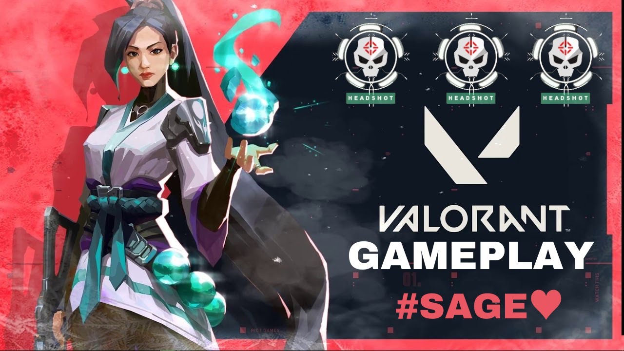 VALORANT | Sage is LOVE | Killing Spree. - YouTube