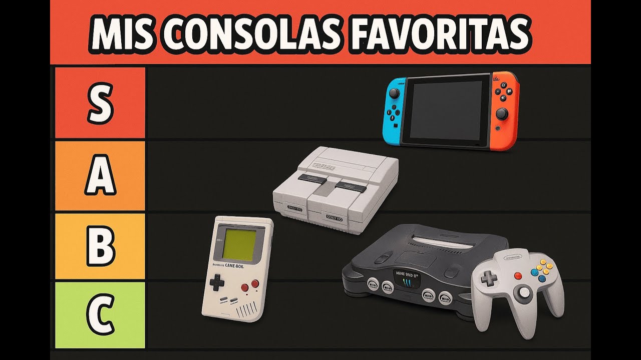 mi top consolas favoritas de Nintendo - YouTube