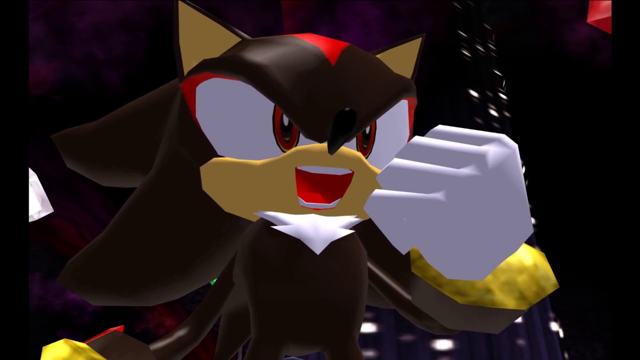 Shadow the Hedgehog Laughing Japanese - YouTube