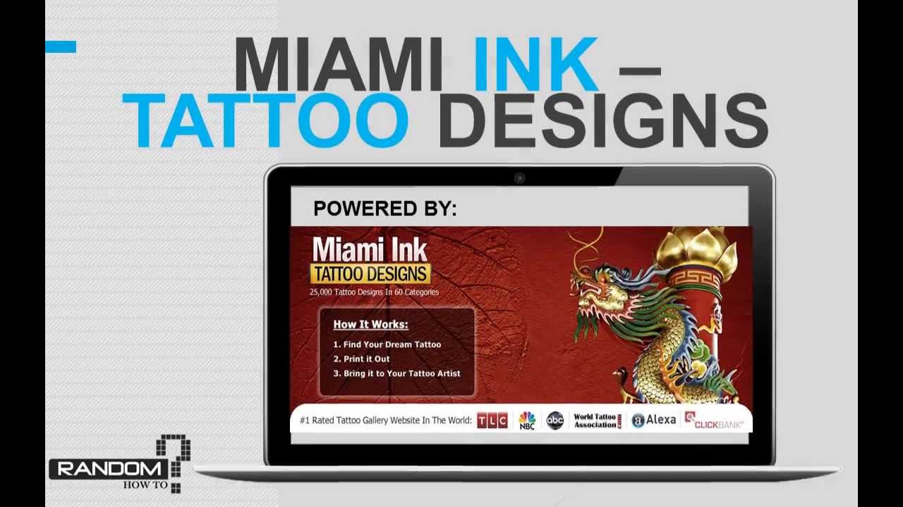 Get Cool Tattoo Designs - Miami Ink Designs - YouTube
