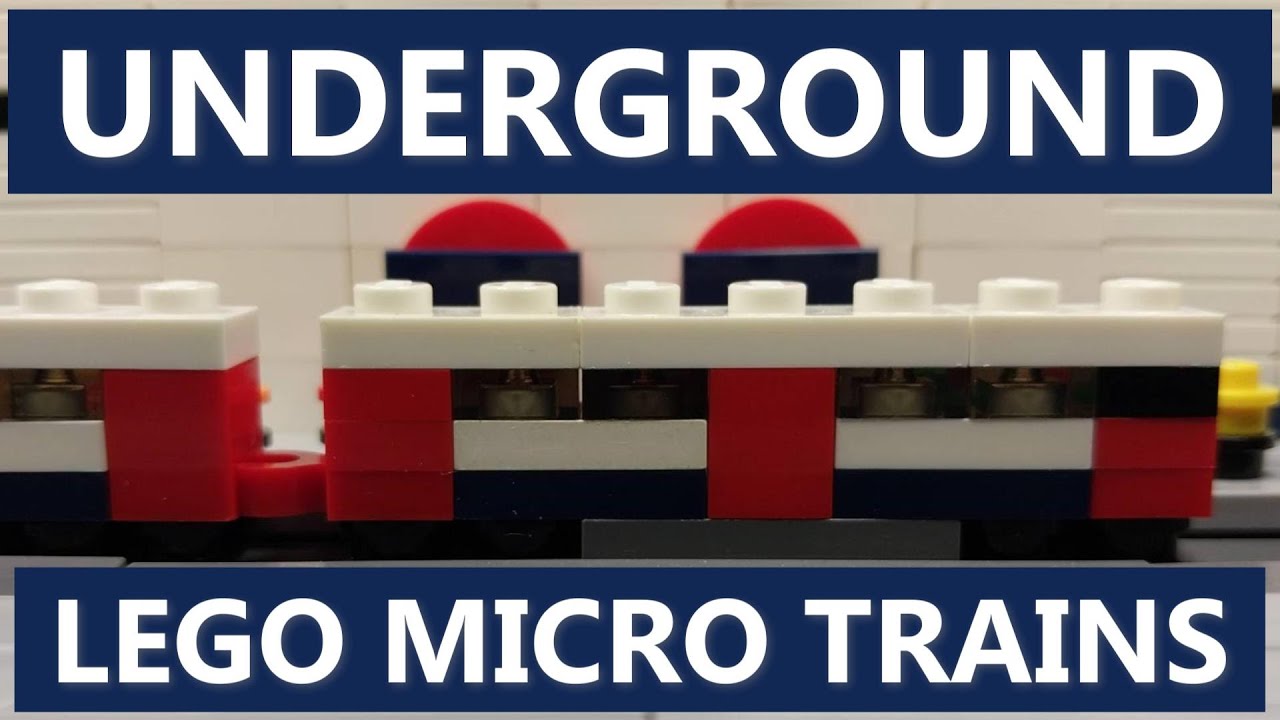 LEGO London Underground Trains - YouTube