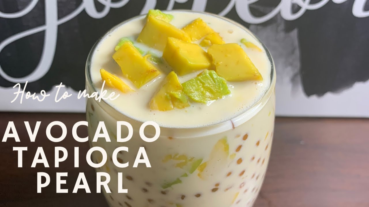 Avocado Tapioca Pearl / Paano Gumawa ng Avocado Tapioca Sweetened - YouTube