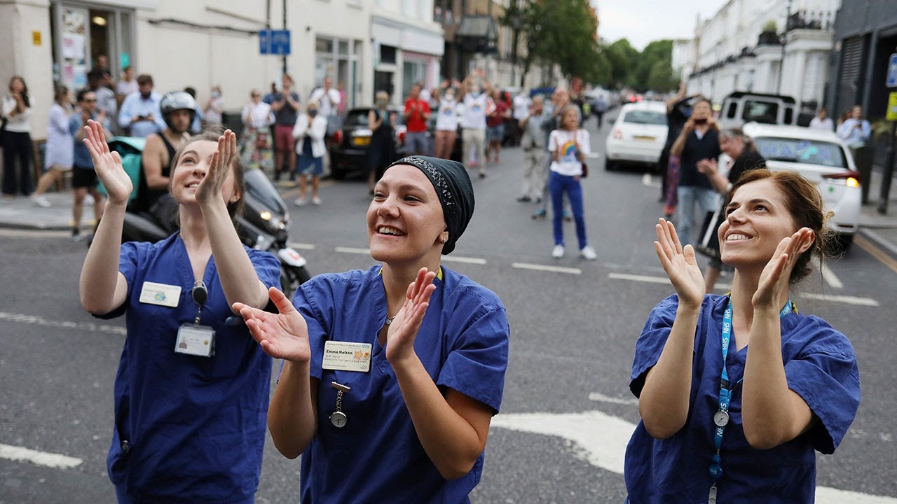 Clap For Our Carers: Britain unites to show weekly appreciation for NHS ...