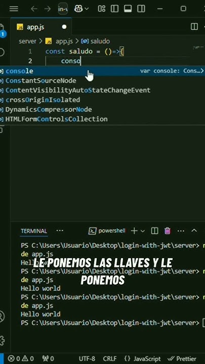 Funcion Flecha Aprendejavascript Programacion Cursodejavascript Desarrolloweb Nodejs Youtube