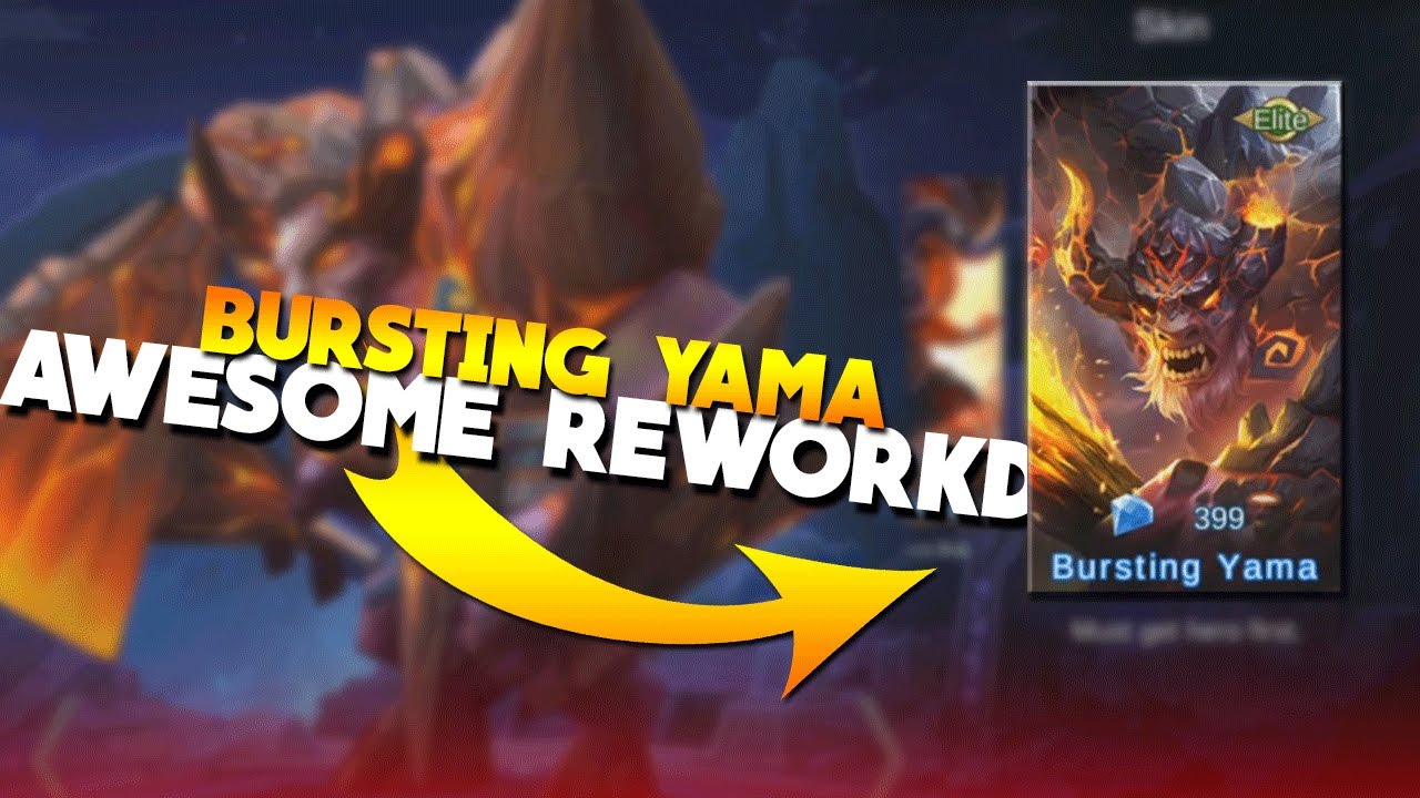 Mobile Legends Minotaur Skin Art REWORK (Mino Bursting Yama) - YouTube