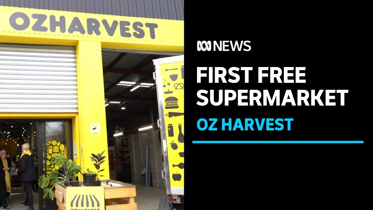 OzHarvest opens Adelaide's first free supermarket | ABC News - YouTube
