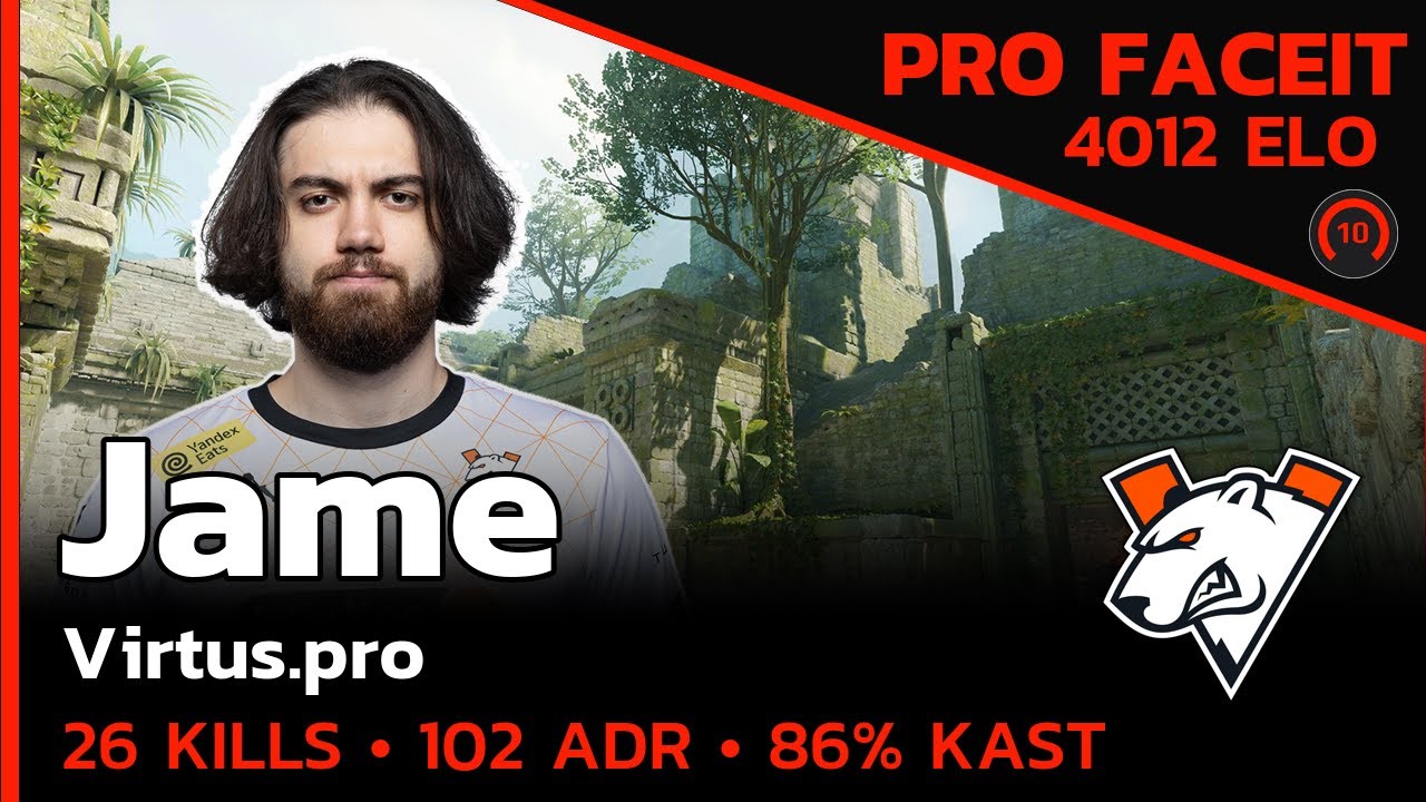 CS2 POV | Jame Virtus.pro IS UNSTOPPABLE on FACEIT🔥 w/n0rb3r7 (ANCIENT ...