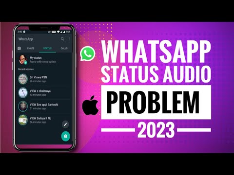 WhatsApp Status Audio Problem on iPhone #iphone #wahatsapstatus - YouTube