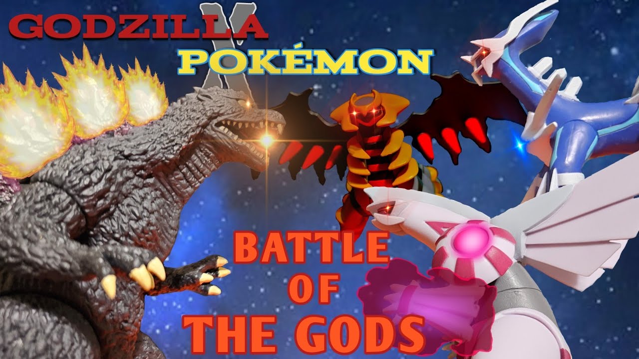 Godzilla x Pokémon: Battle of the Gods | Stopmotion Film - YouTube