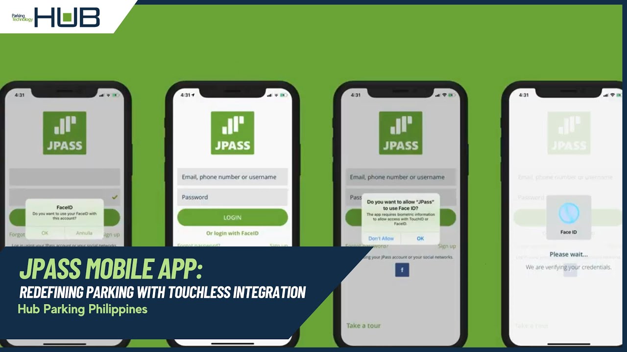 JPass Mobile App: Redefining Parking with Touchless Integration by Hub ...