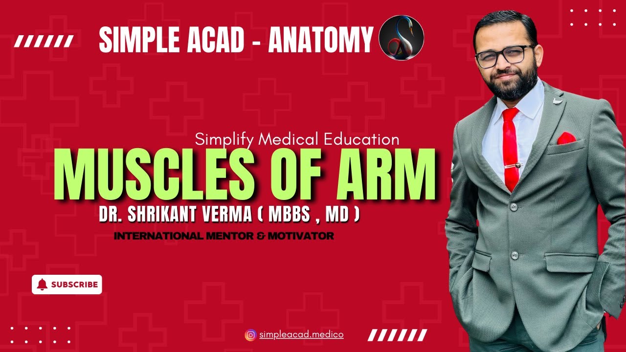 MUSCLES OF ARM – Simplified by Dr. Shrikant Verma - YouTube