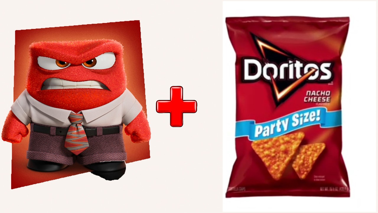 Real - life Inside Out 2 characters and their favorite foods - YouTube
