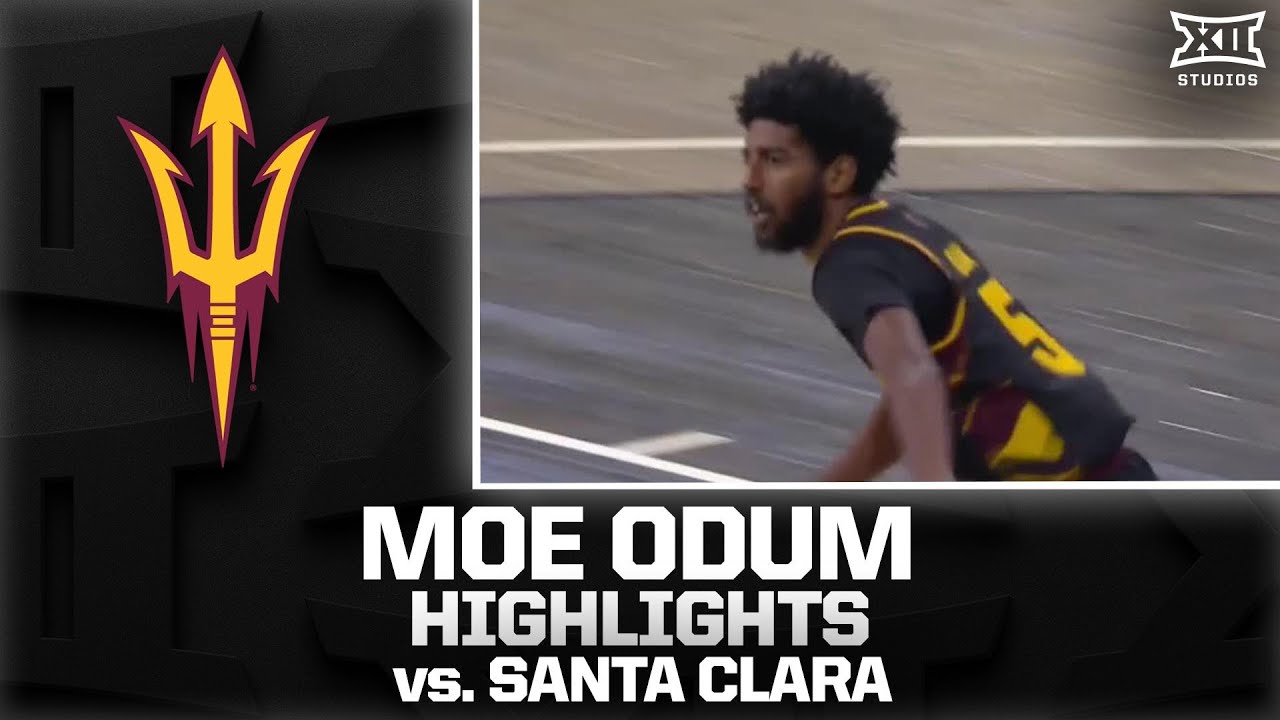 Moe Odum Highlights vs. Santa Clara | 2025-26 Big 12 Men's Basketball ...