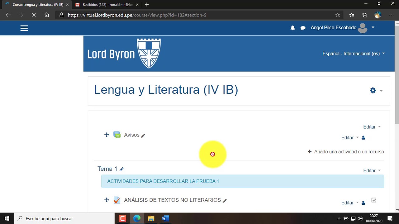 TUTORIAL TAREAS EN MOODLE - YouTube
