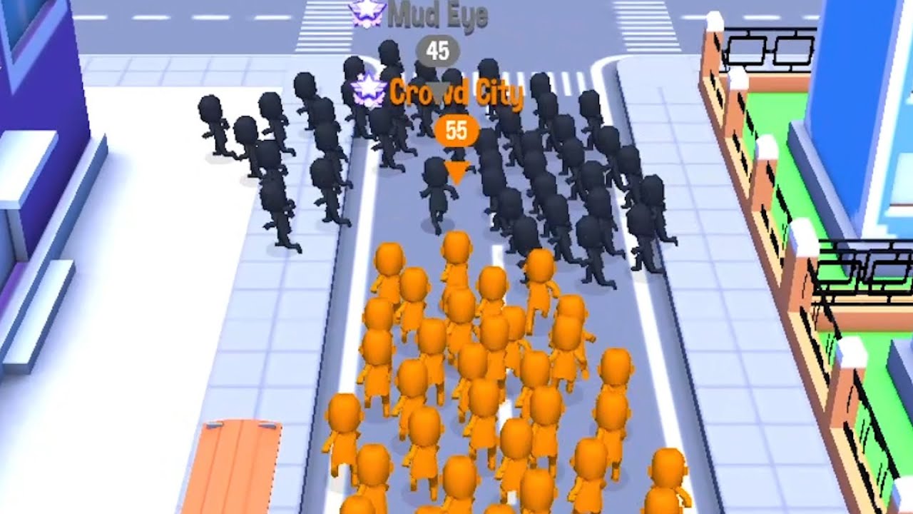 Crowd City World Record Map Control: 100.00% #178 - YouTube