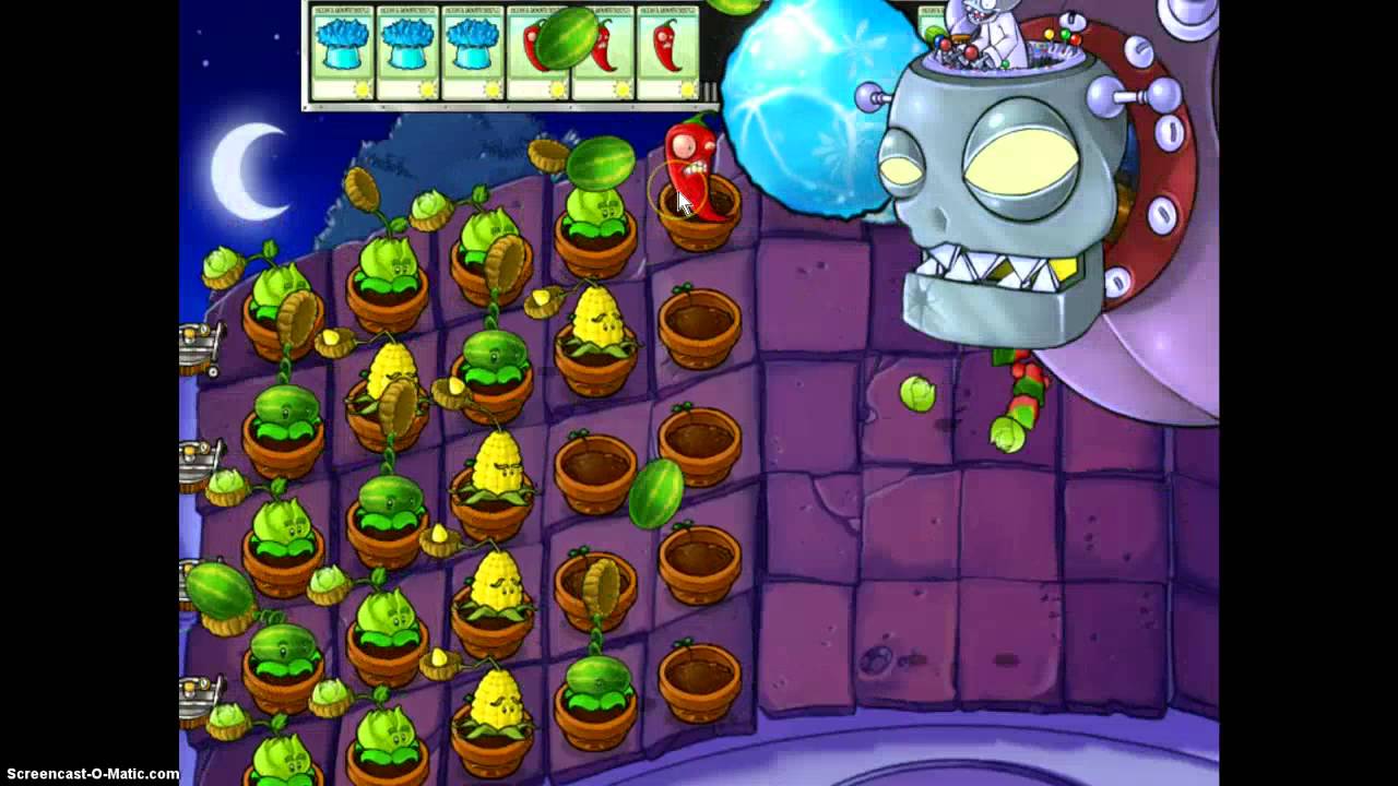 plants vs zombies BOSS - YouTube