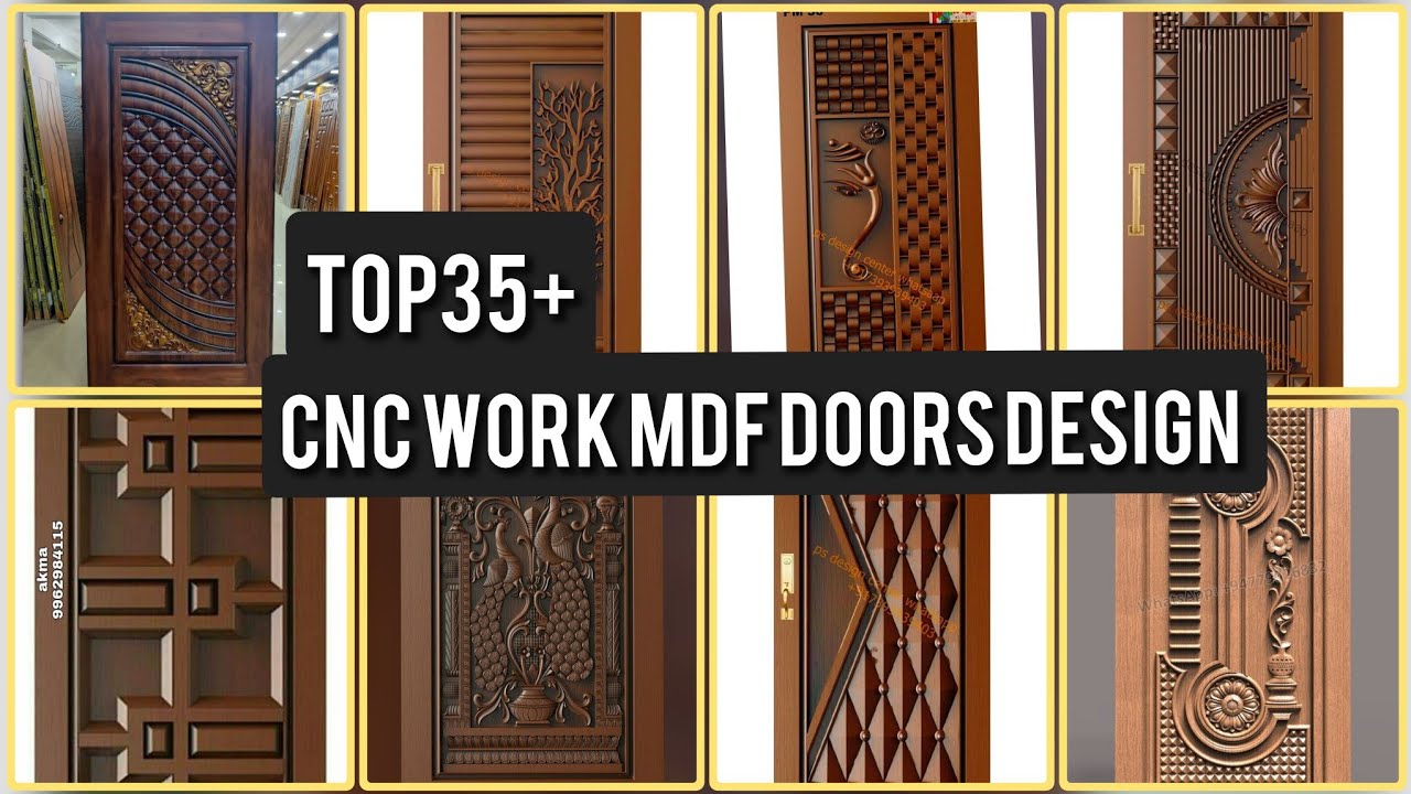 LETEST CNC WORK MDF DOORS DESIGN 🚪🪚#woodworkingidea #woodwork # ...