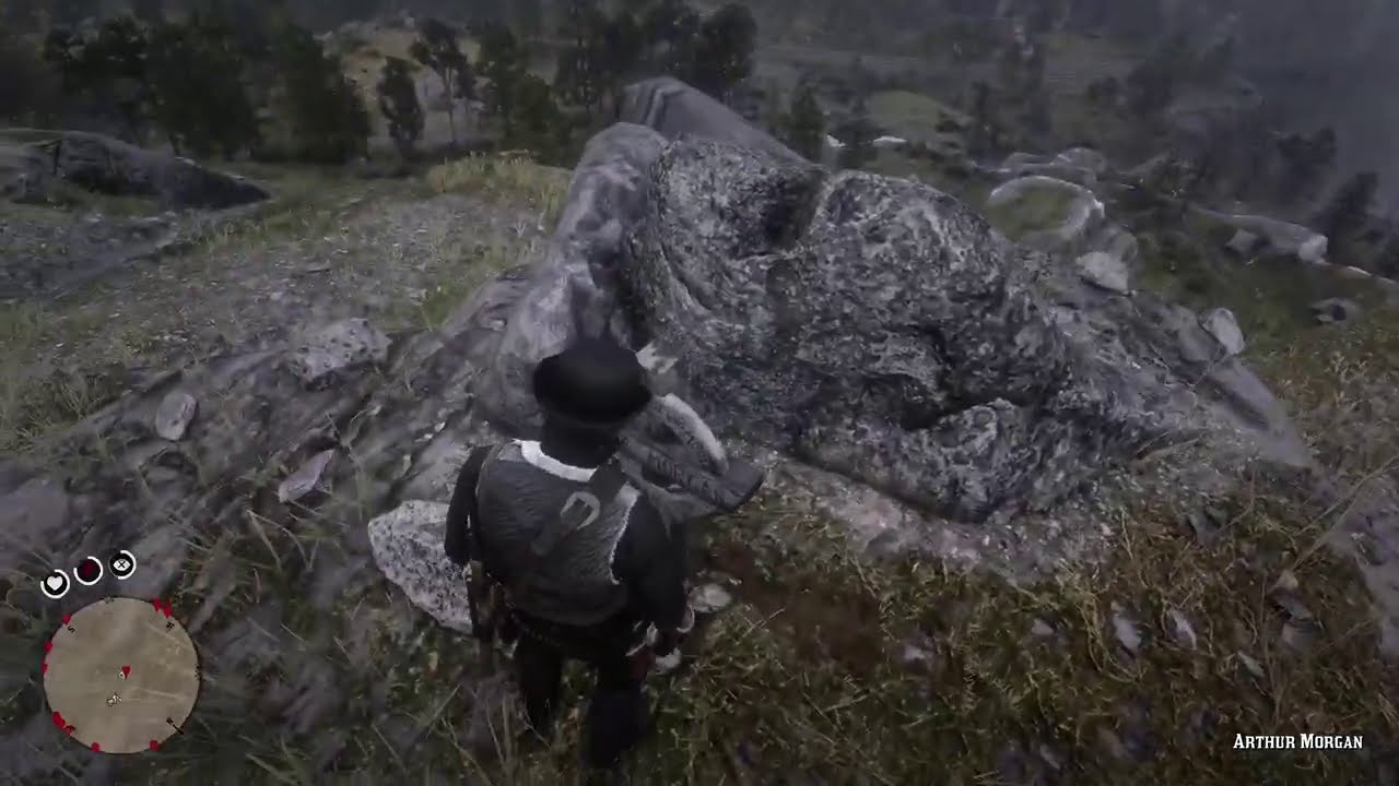 ARTHUR MORGAN’S GRAVE RD2!.. - YouTube