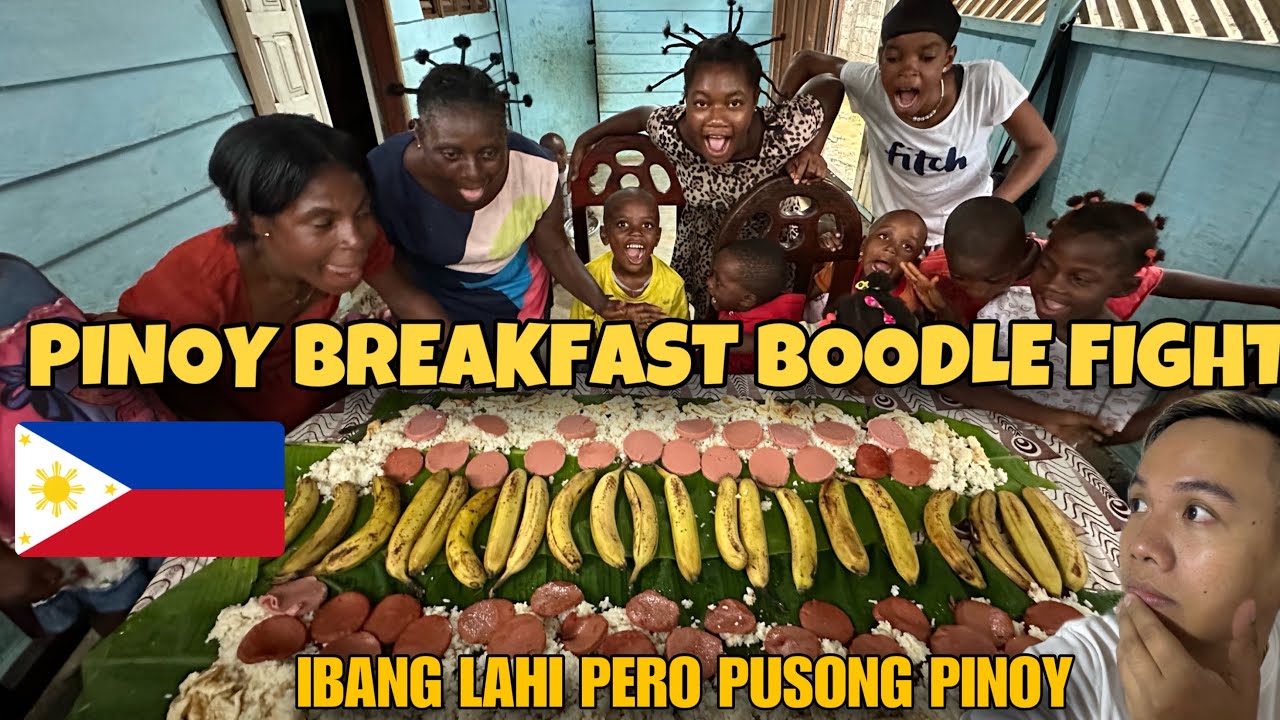 PINOY BREAKFAST BOODLE FIGHT - YouTube