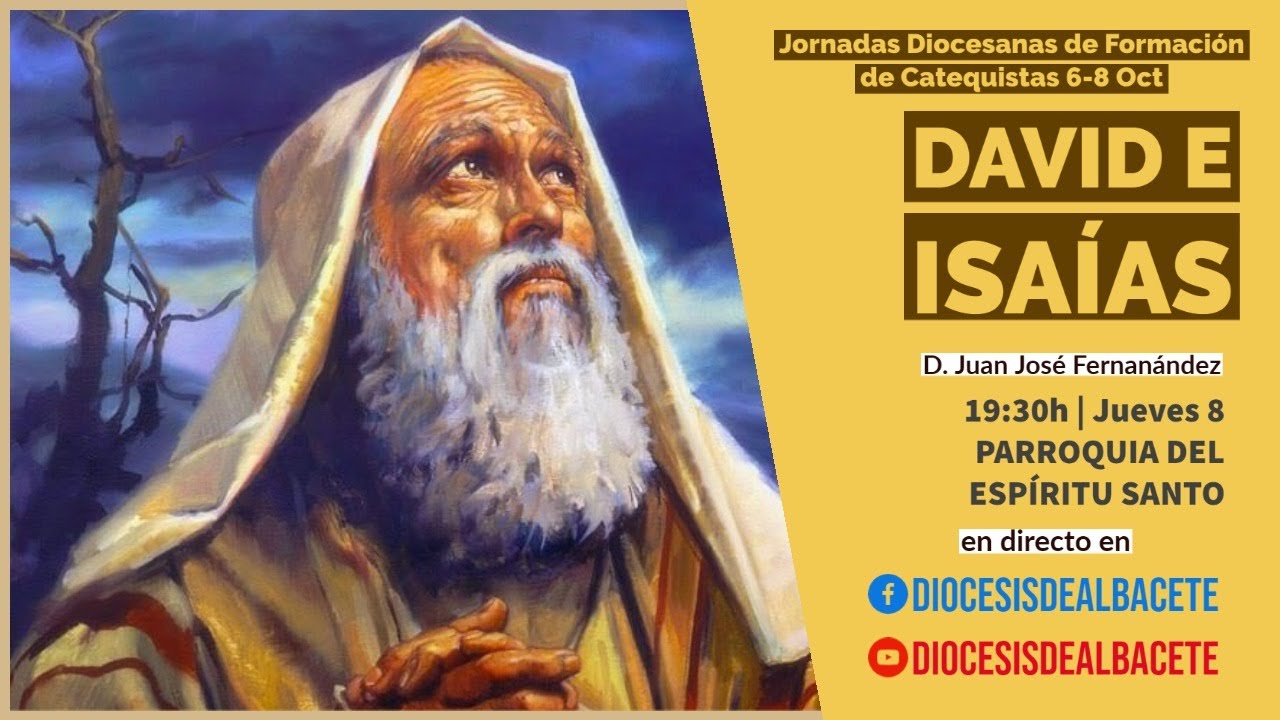 David e Isaías. Personajes bíblicos del Antiguo Testamento para la ...
