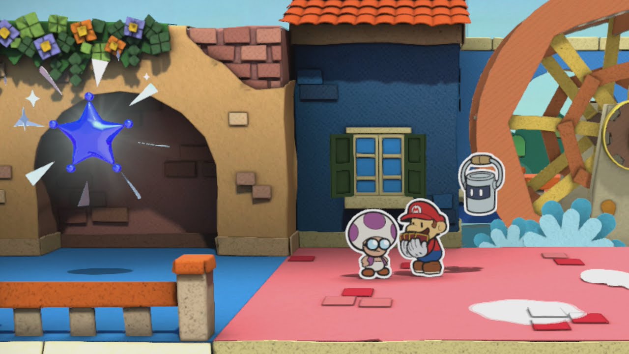 Port Prisma (Mini Star 2) - Paper Mario: Color Splash Walkthrough - YouTube