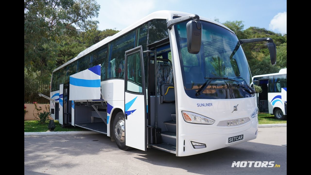 BUS AUTOCAR SUNLINER SETCAR VOLVO 53 places - YouTube