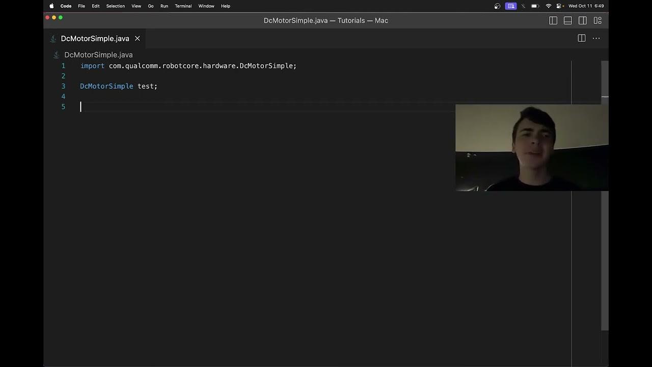 FTC Programming 3 of n: DcMotorSimple - YouTube