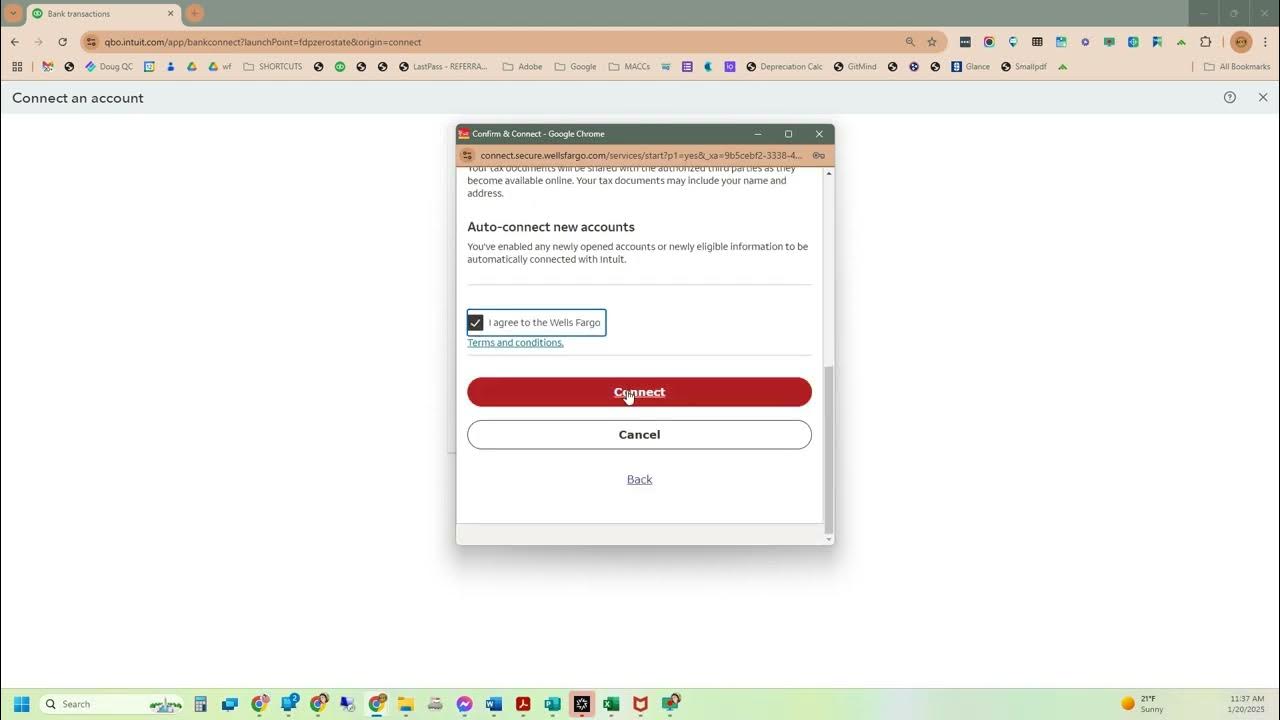 QBO 1 Add Bank Account to QBO - YouTube