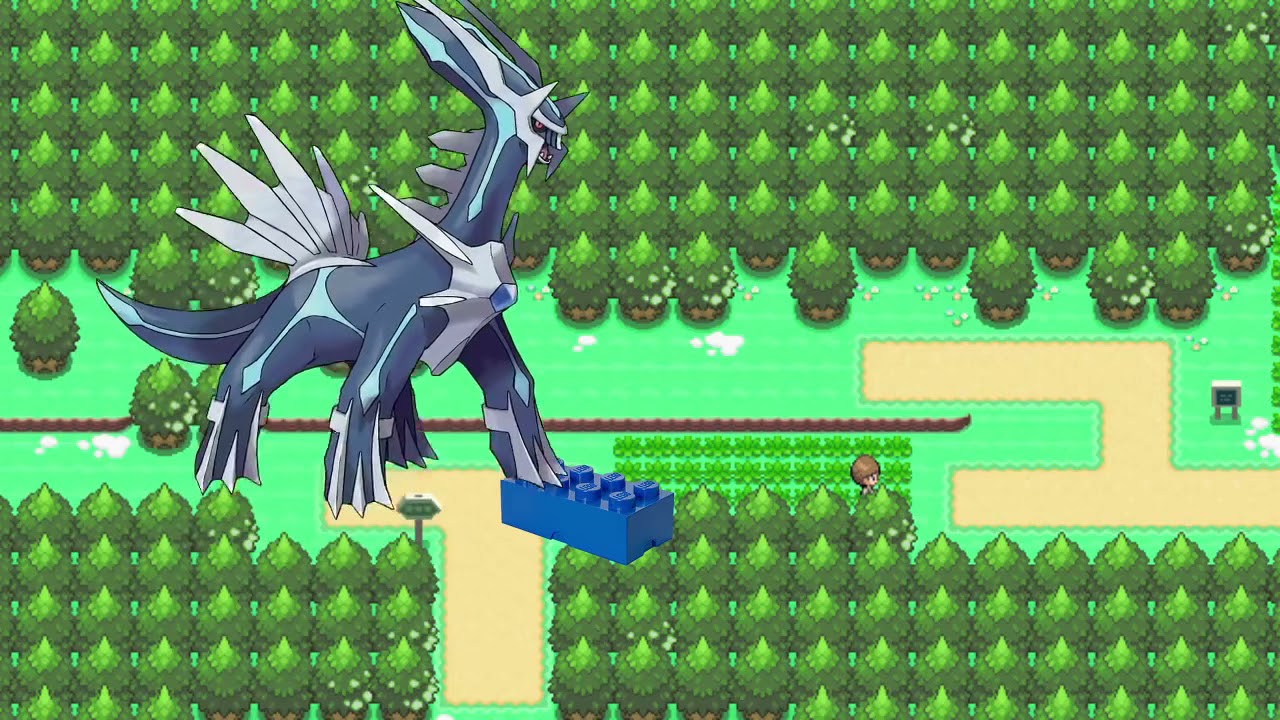 Palkia and Dialga Step on a Lego (Pokémon Diamond and Pearl) - YouTube