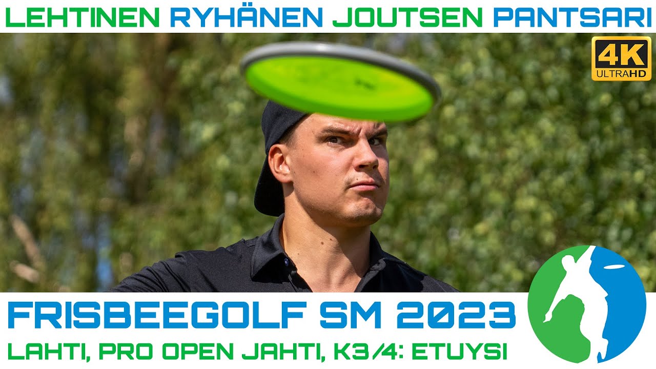 Frisbeegolf SM 2023 K3E9 | Lauri Lehtinen, Miro Ryhänen, Pyry Joutsen ...