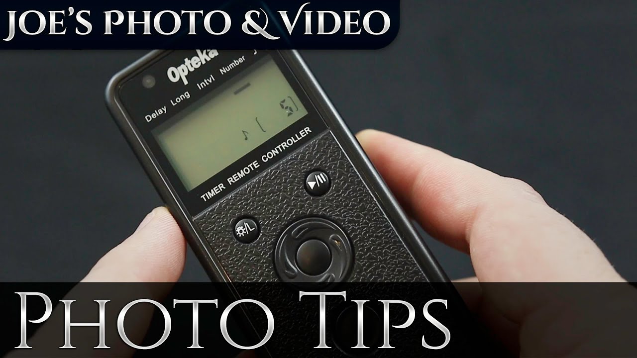 How To Setup A Intervalometer For Time Lapse - Photography Tips - YouTube