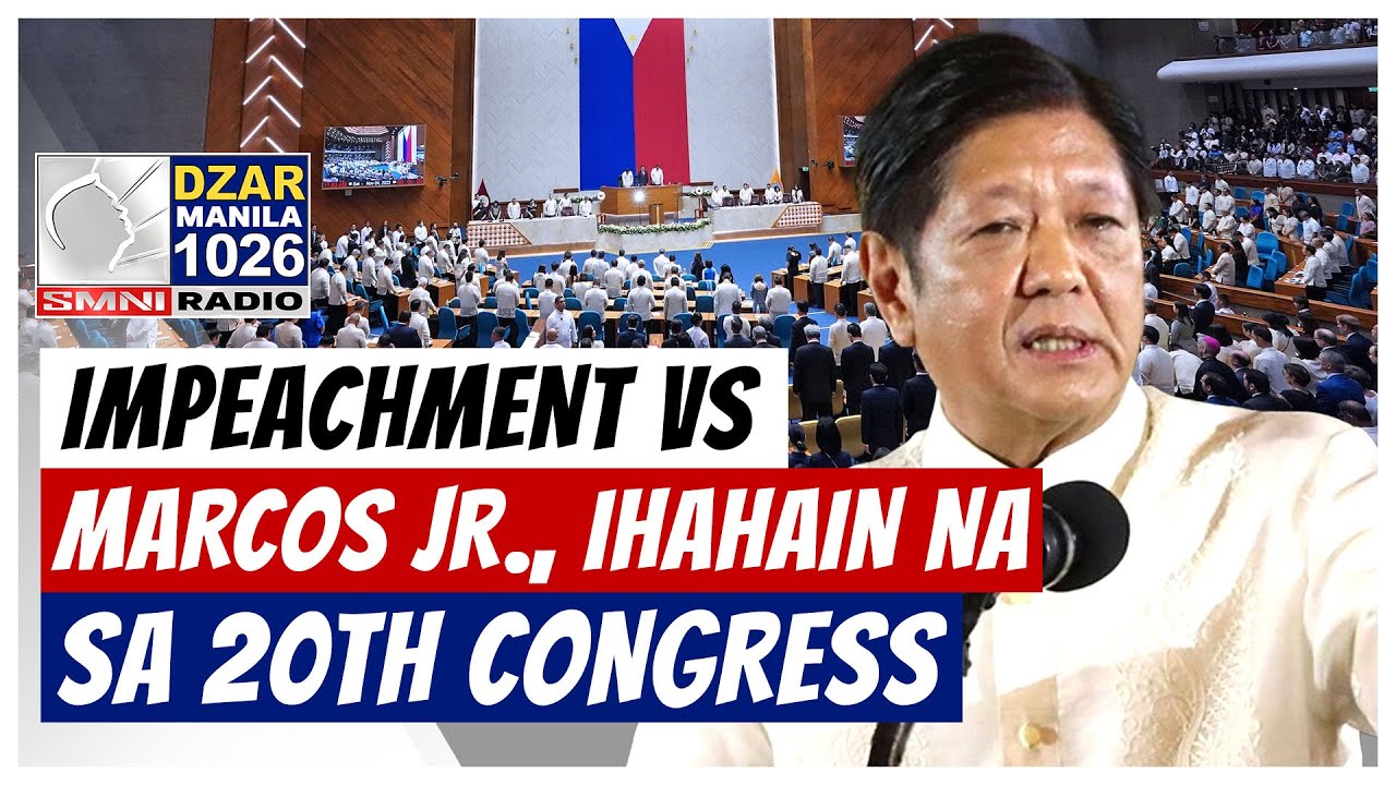 FULL INTERVIEW | Impeachment vs Marcos Jr., ihahain na sa 20th Congress ...
