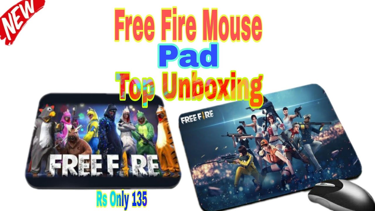 Free Fire Mouse Pad Unboxing - YouTube
