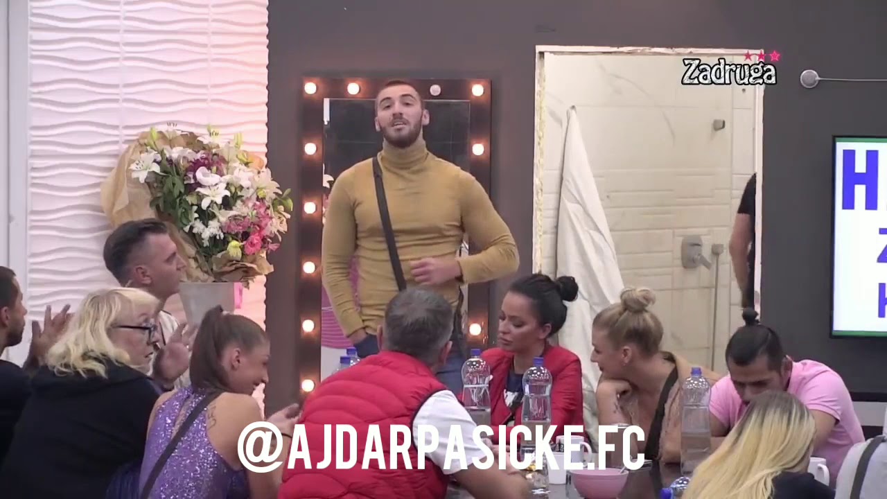 Zadruga - Mensur porucuje gledaocu ... - YouTube