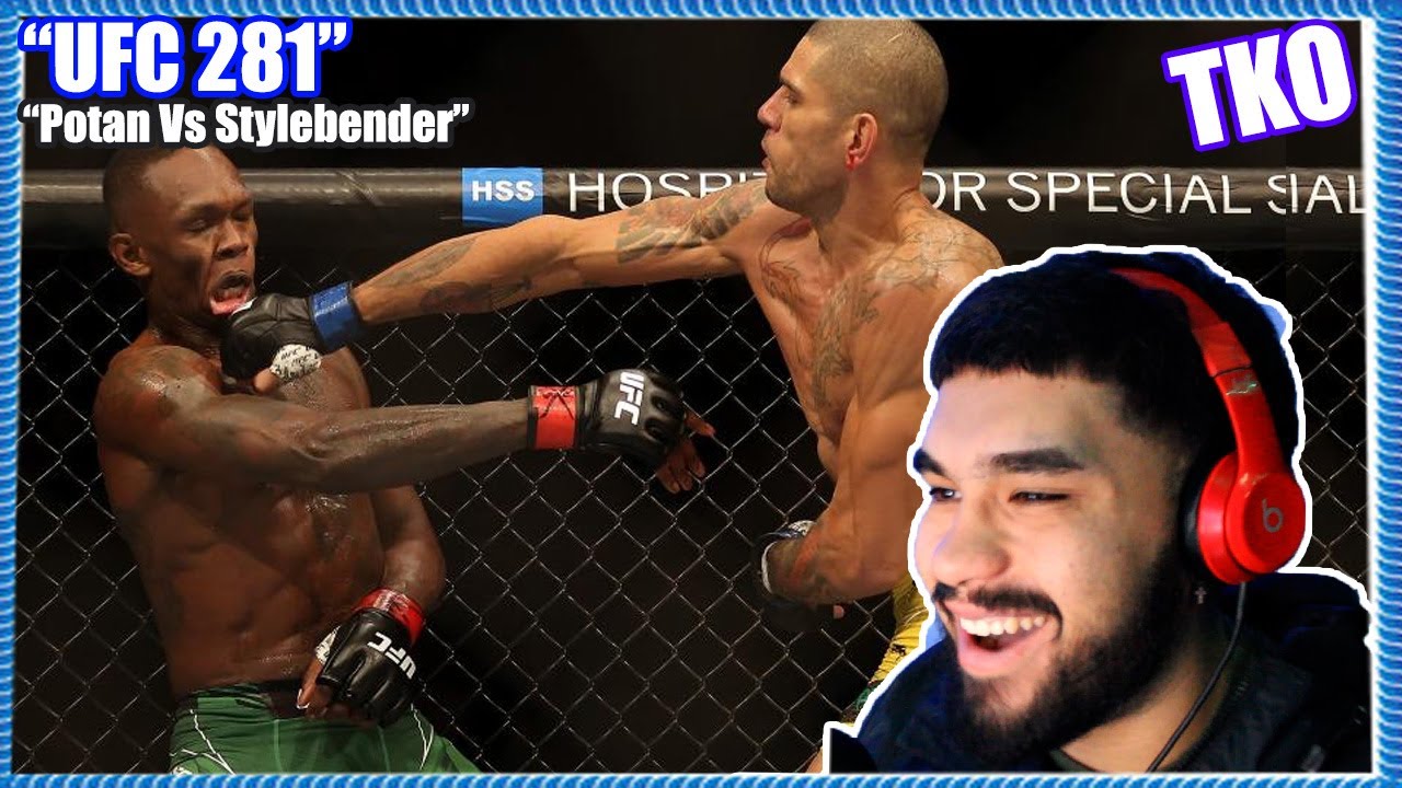 Alex Pereira"Potan" Knocks Out Israel Adesayna | UFC 281 Live Reaction ...