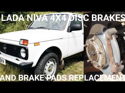 LADA NIVA 4X4 BRAKE DISCS AND BRAKE PADS REPLACEMENT