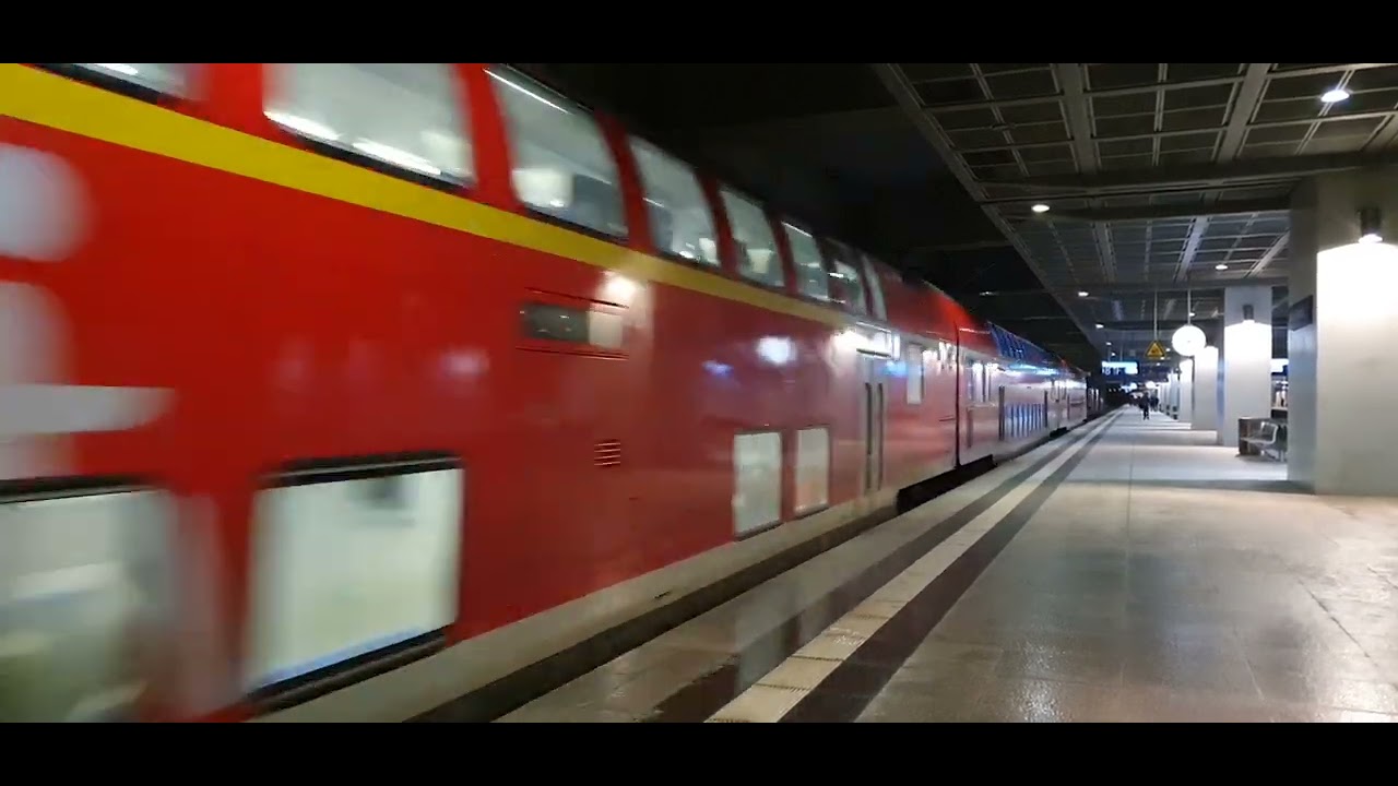 Ausfahrt RE 3 mit Baureihe 147 in Berlin Südkreuz auf Gleis 8 - YouTube