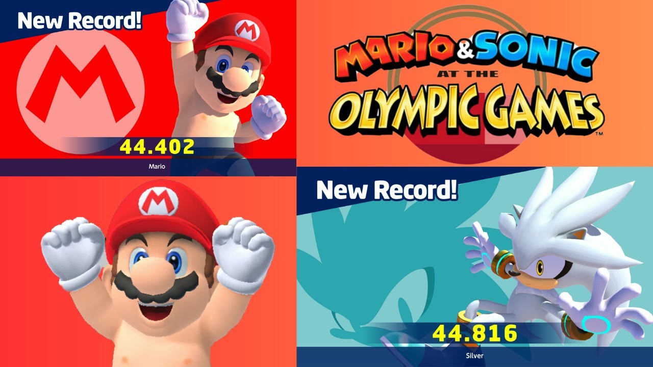 Mario & Sonic At The Olympic Games Tokyo 2020 ( Swimming 1000M ...