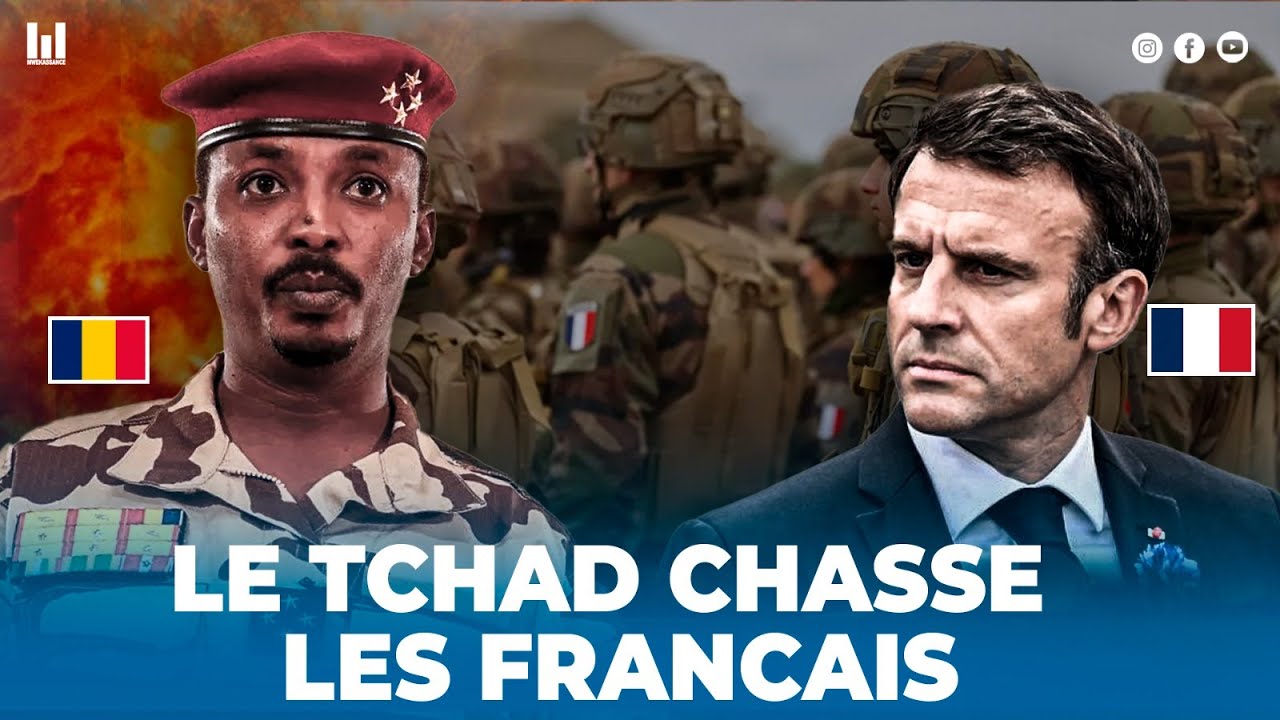 Les soldats francais quittent le tchad - YouTube
