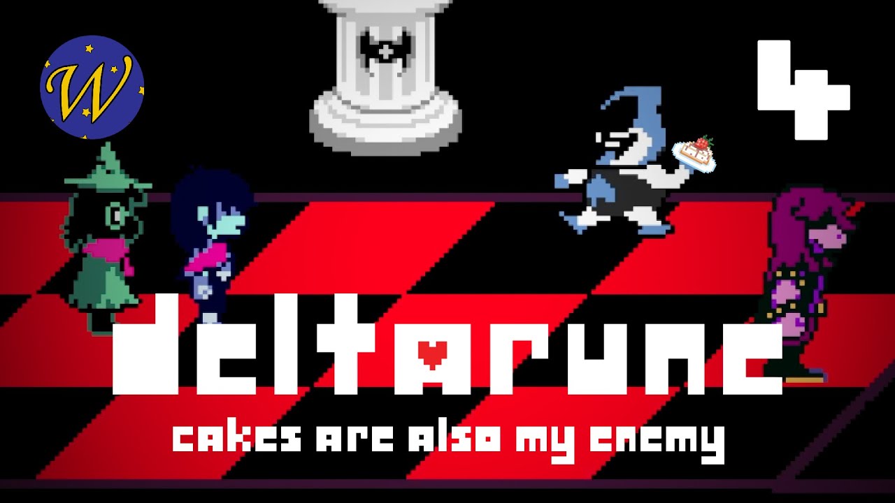 Cakes are also my enemy | #deltarune (part 4) - YouTube